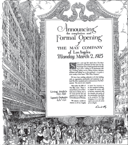 The May Company | J. H. Graham