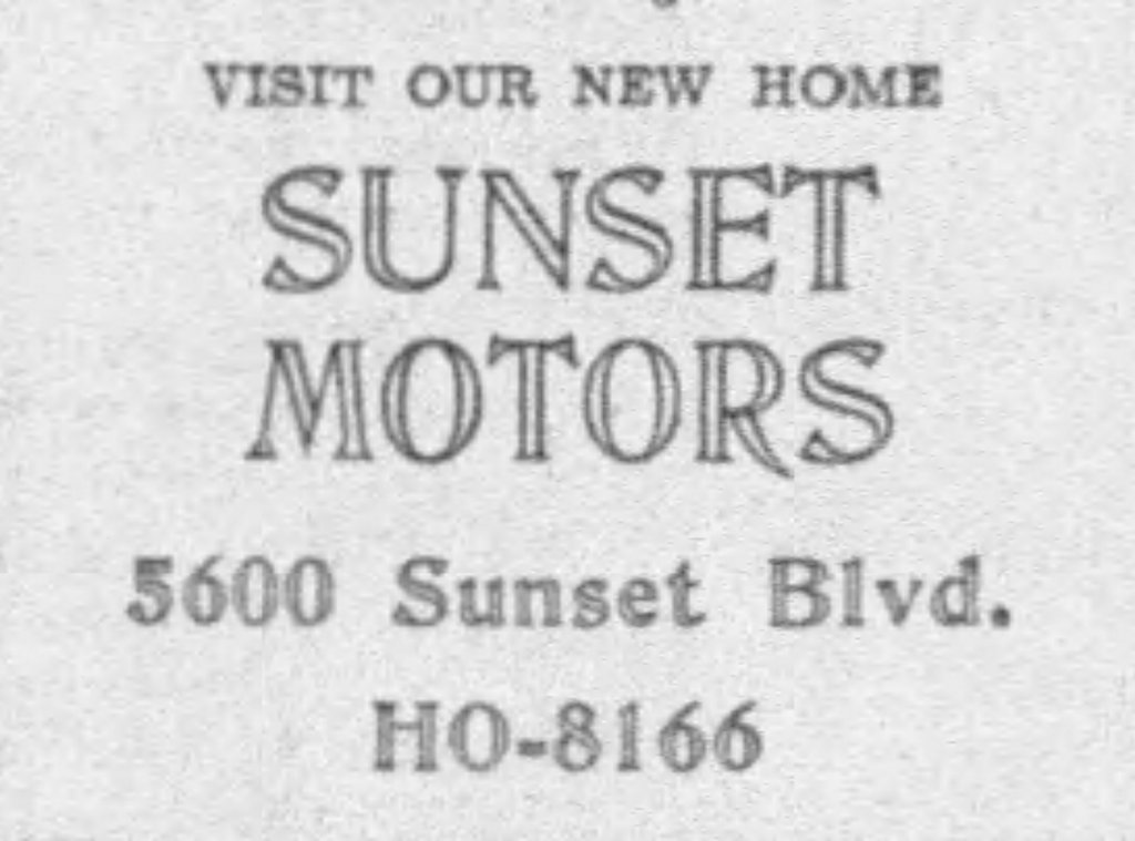 5600 Sunset: Fanchon & Marco Studios / 2nd Hollywood Rollerbowl ...